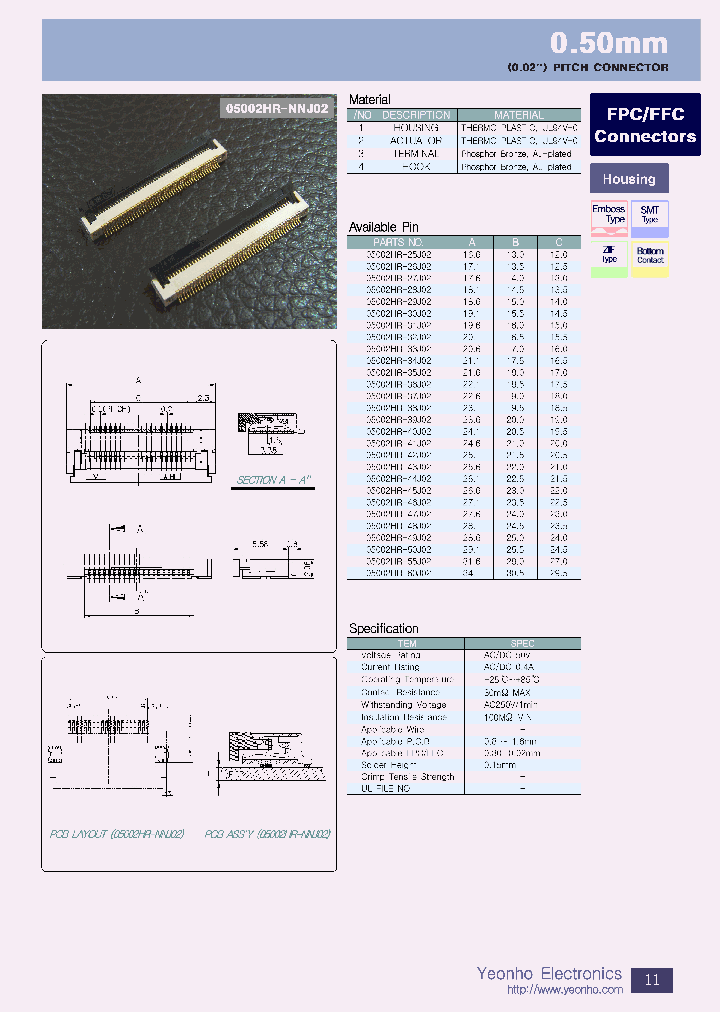05002HR-26J02_4272566.PDF Datasheet Download --- IC-ON-LINE