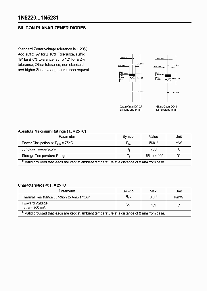 1N5255_4507966.PDF Datasheet Download --- IC-ON-LINE