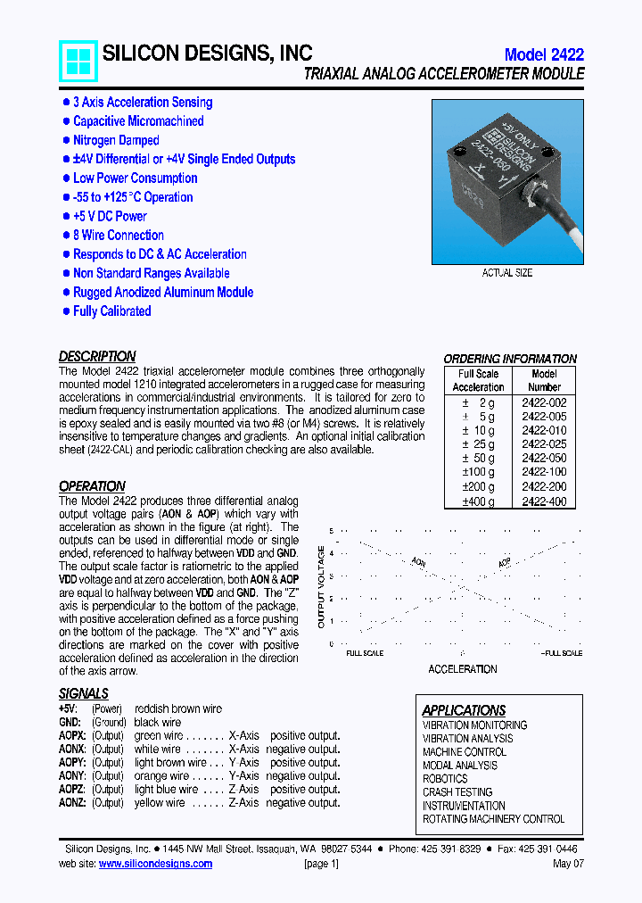 2422-002_4888459.PDF Datasheet Download --- IC-ON-LINE