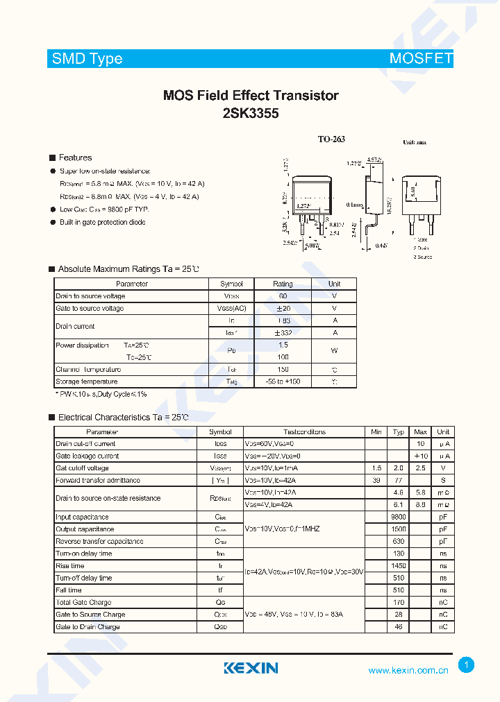 2SK3355_4329086.PDF Datasheet Download --- IC-ON-LINE