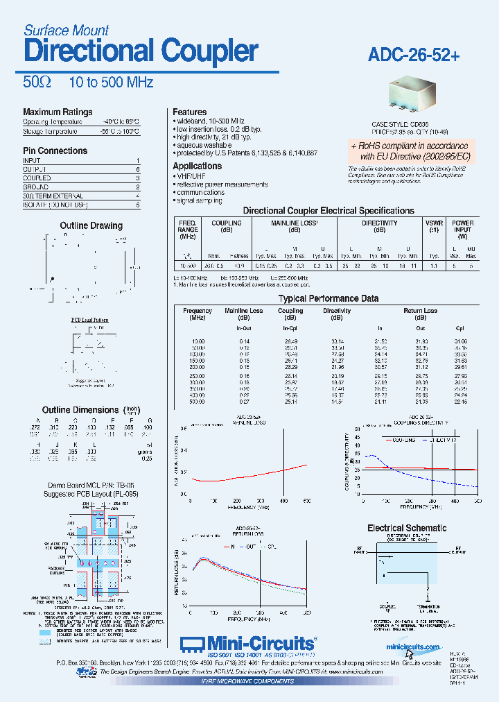 ADC-26-52_4536170.PDF Datasheet Download --- IC-ON-LINE