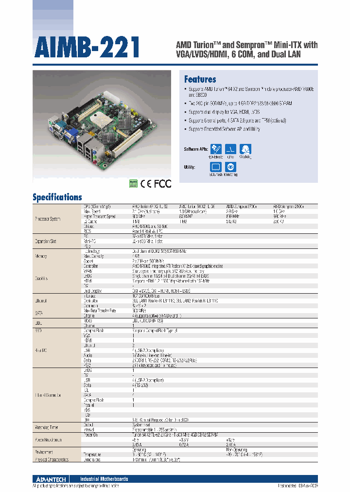 AIMB-221_4671121.PDF Datasheet Download --- IC-ON-LINE