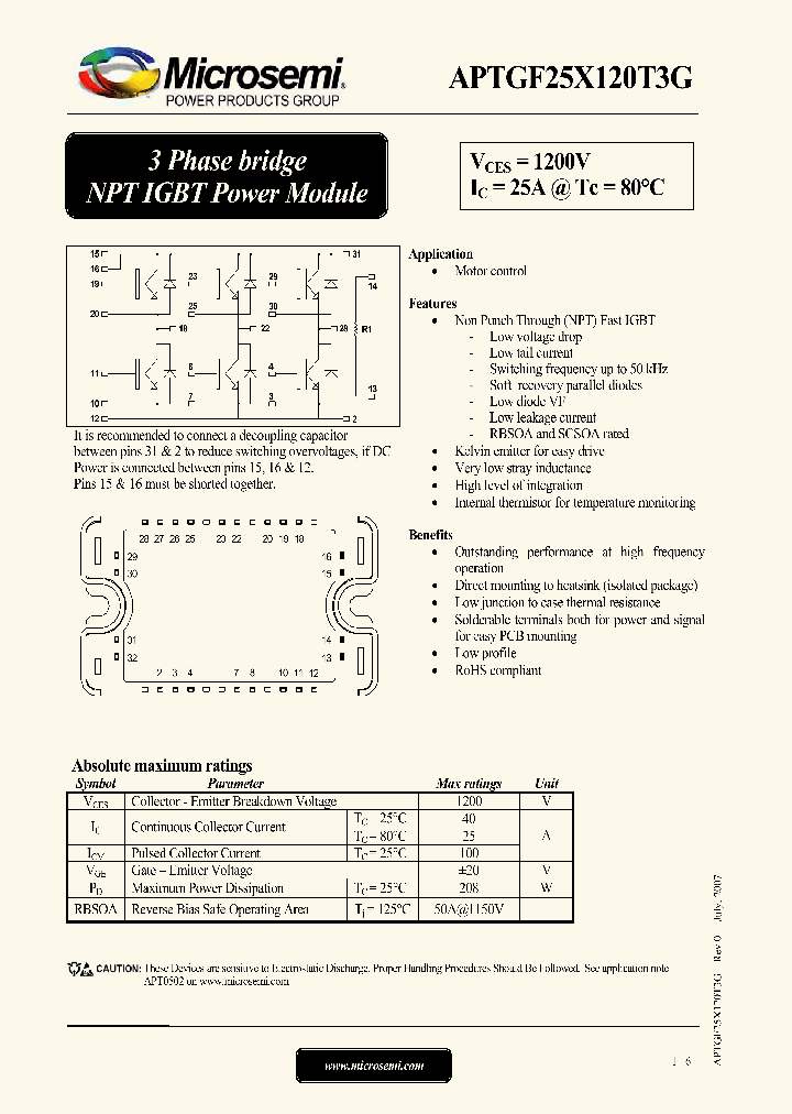 APTGF25X120T3G_4462114.PDF Datasheet Download --- IC-ON-LINE