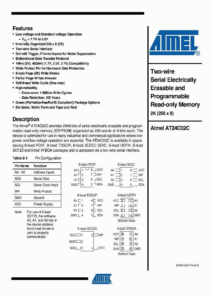 AT24C02C-SSHM-B_4857556.PDF Datasheet Download --- IC-ON-LINE