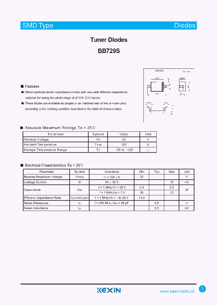 BB729S_4295643.PDF Datasheet Download --- IC-ON-LINE