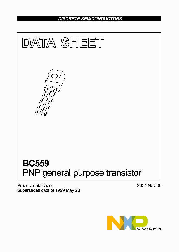 BC559C_4769059.PDF Datasheet Download --- IC-ON-LINE