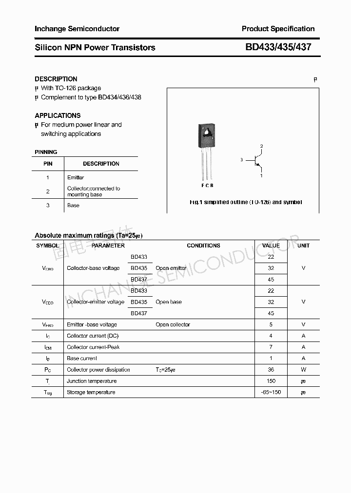 BD435_4341260.PDF Datasheet Download --- IC-ON-LINE