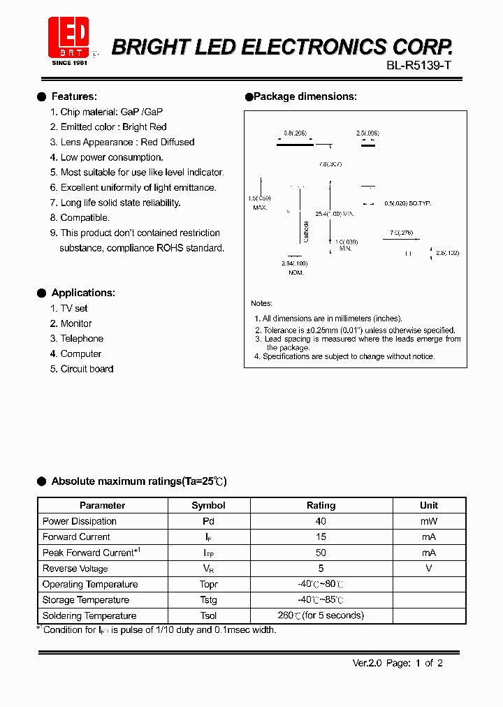 BL-R5139-T_4401752.PDF Datasheet Download --- IC-ON-LINE