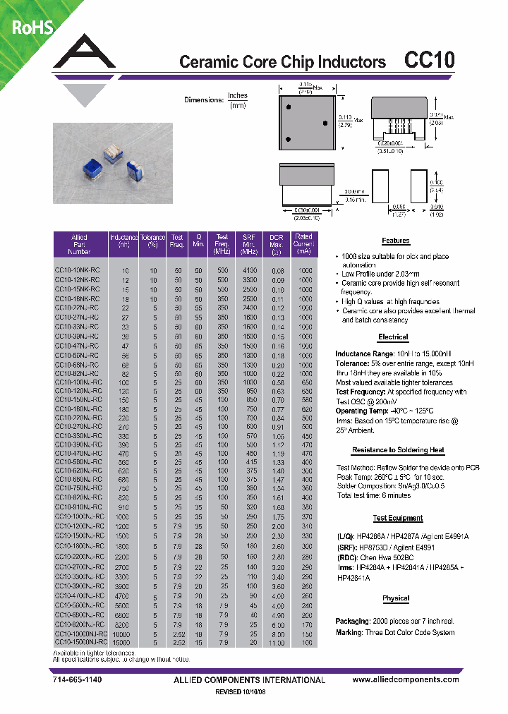 CC10-4700NJ-RC_4466959.PDF Datasheet Download --- IC-ON-LINE
