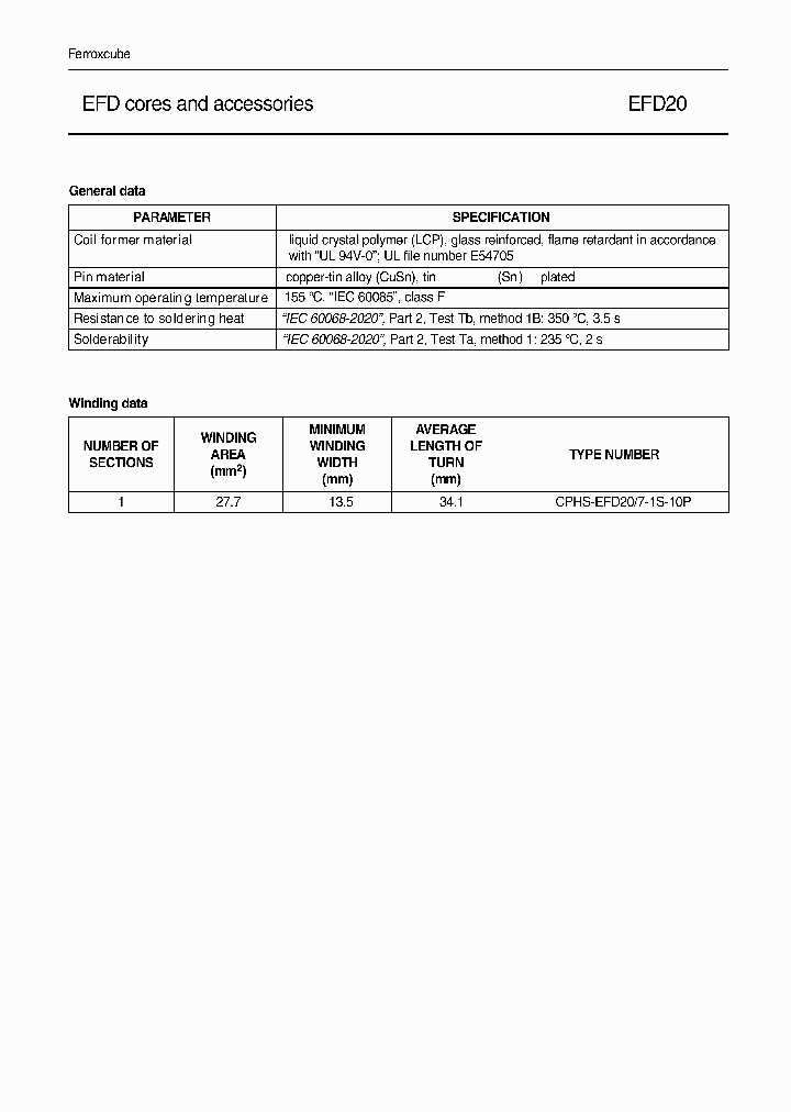 CPHS-EFD20-1S-10P_4604292.PDF Datasheet Download --- IC-ON-LINE