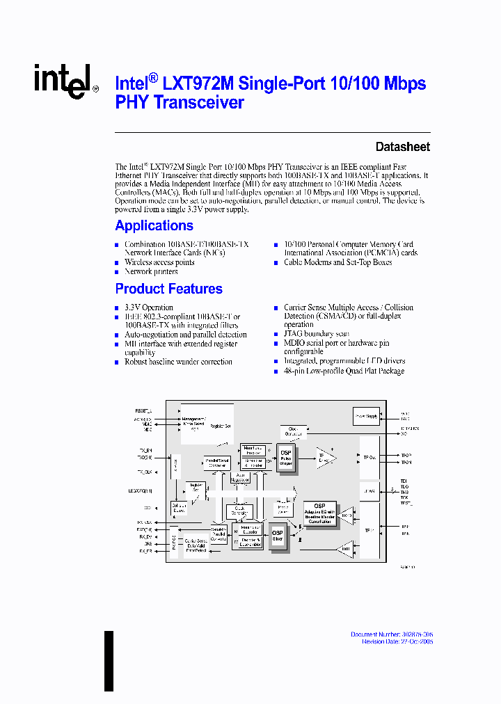 DJLXT972MLCA4_4461013.PDF Datasheet Download --- IC-ON-LINE