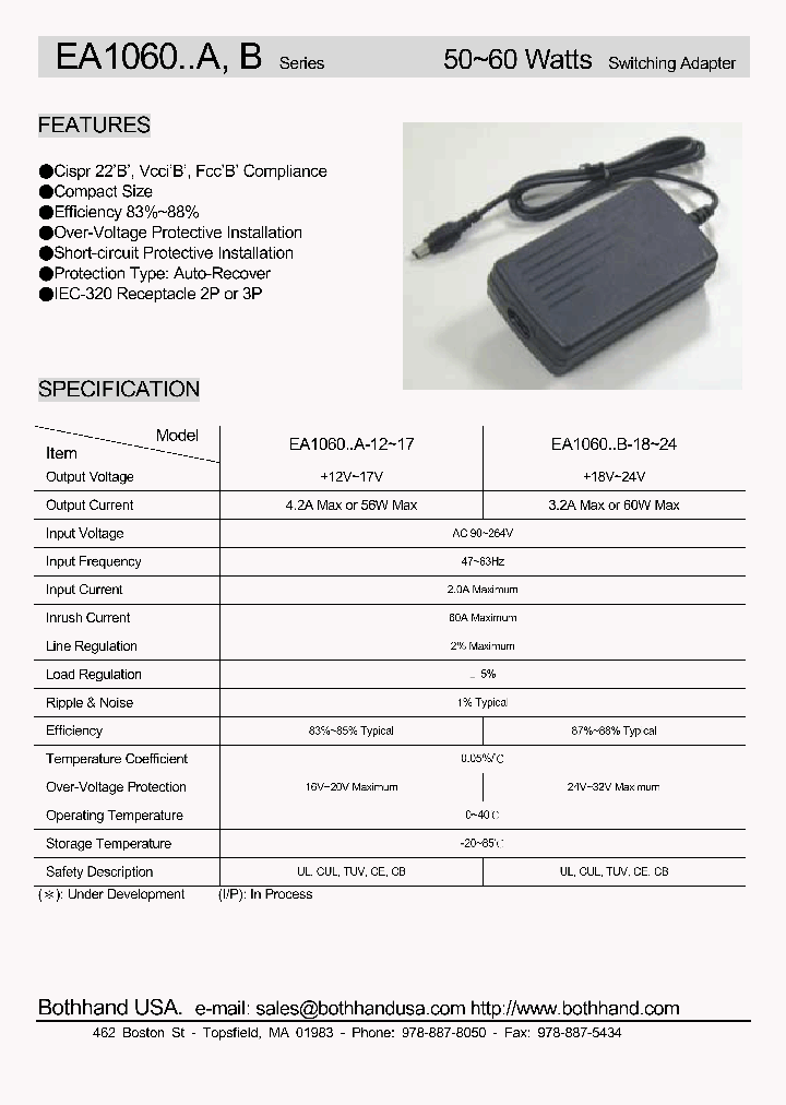 EA1060A_4802355.PDF Datasheet Download --- IC-ON-LINE
