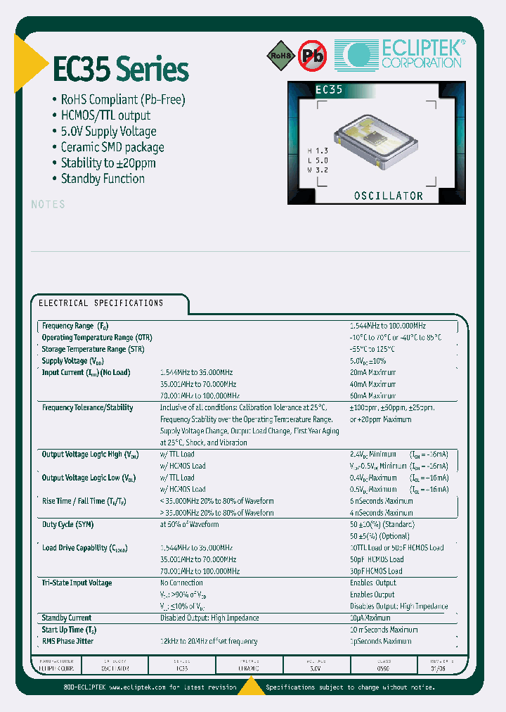 EC35_4208491.PDF Datasheet Download --- IC-ON-LINE