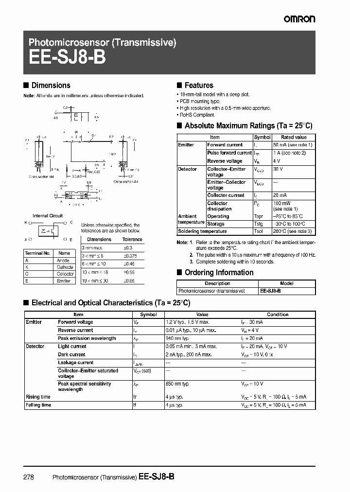 EE-SJ8-B_4866342.PDF Datasheet Download --- IC-ON-LINE