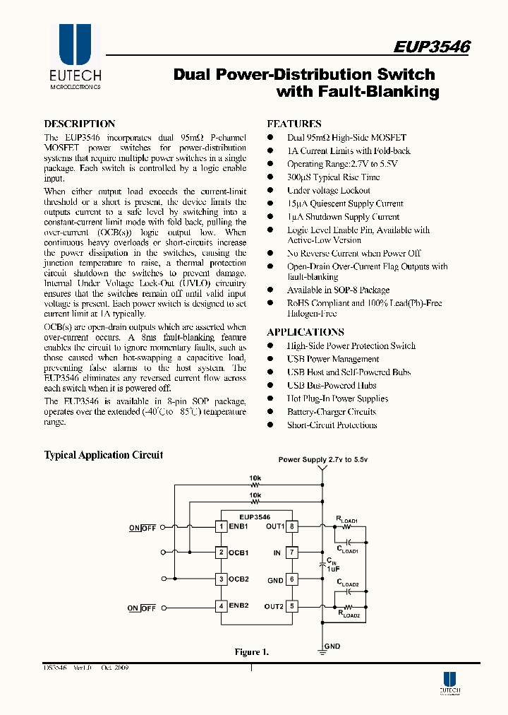 EUP3546_4528794.PDF Datasheet Download --- IC-ON-LINE
