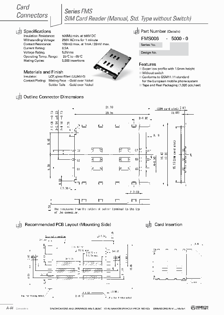 FMS006-5000-0_4712084.PDF Datasheet Download --- IC-ON-LINE