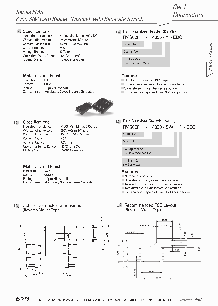 FMS008-4000-R-EDC_4647077.PDF Datasheet Download --- IC-ON-LINE