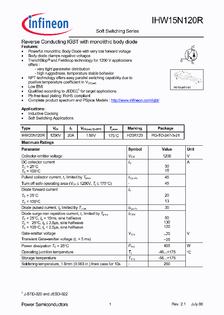 H20R120_4563922.PDF Datasheet Download --- IC-ON-LINE