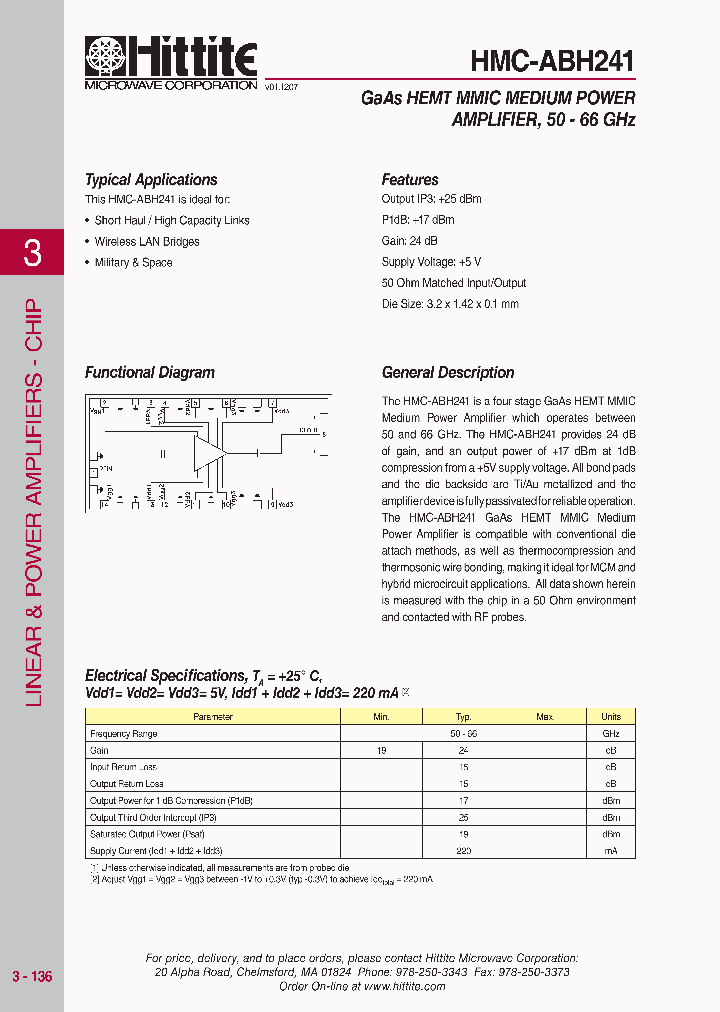 HMC-ABH2410712_4348680.PDF Datasheet Download --- IC-ON-LINE