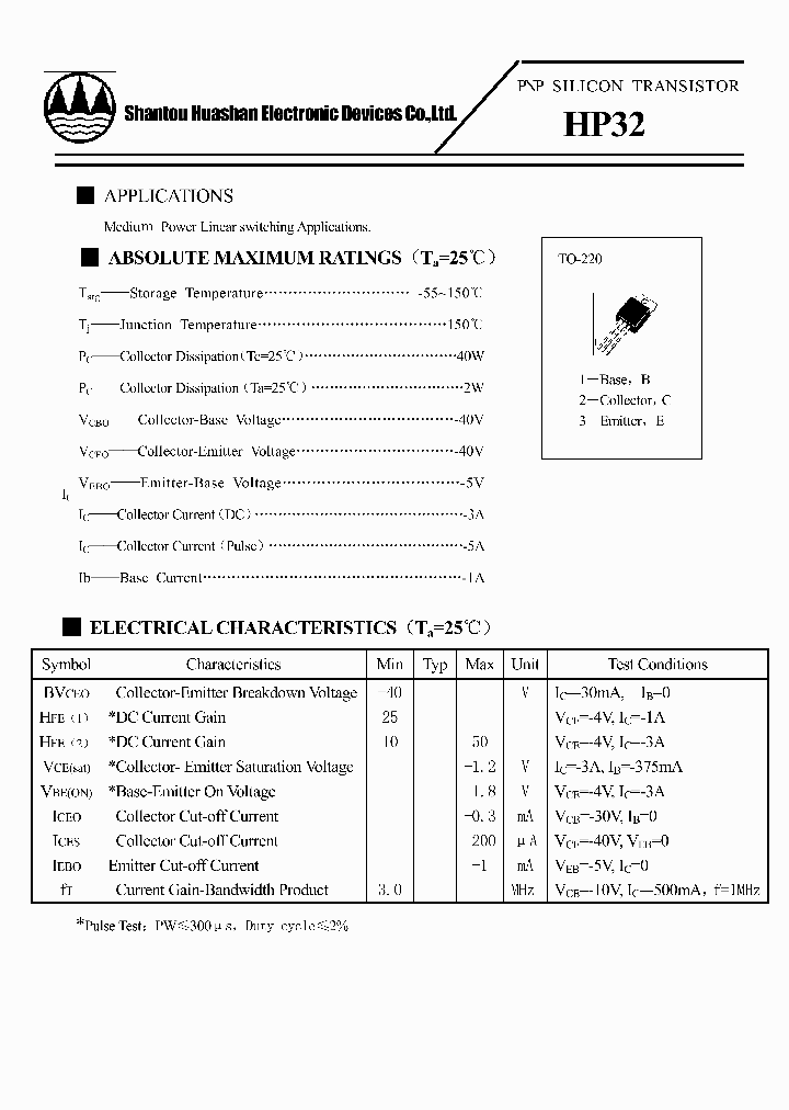 HP32_4626388.PDF Datasheet Download --- IC-ON-LINE