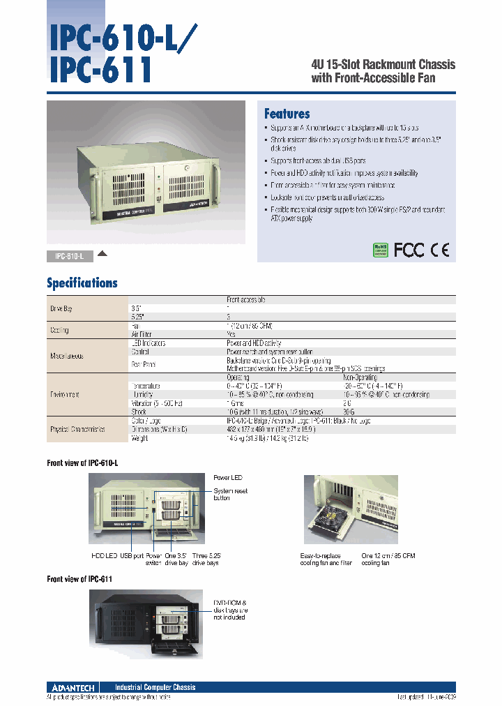 IPC-610MB-00LBE_4649854.PDF Datasheet Download --- IC-ON-LINE