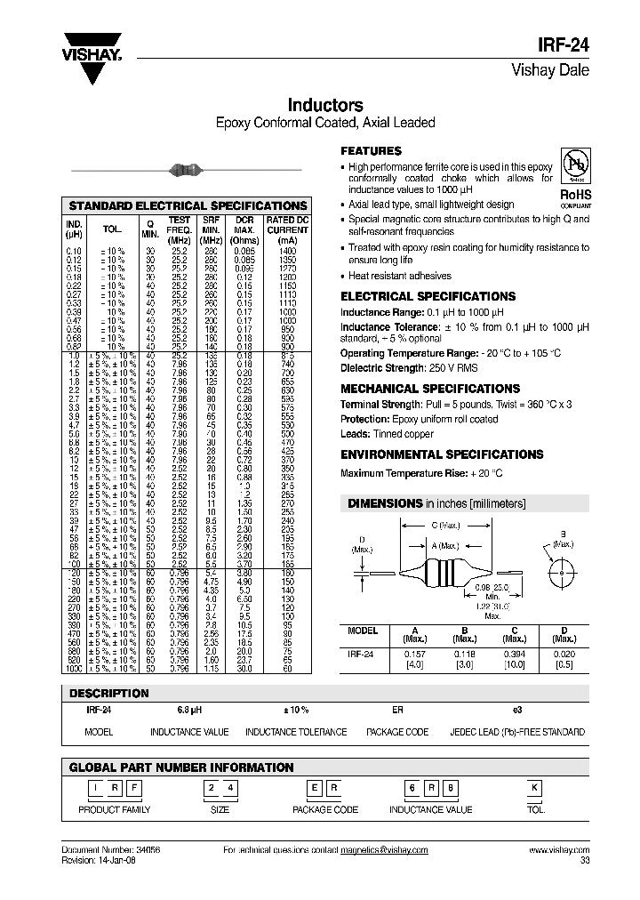 IRF-2408_4264390.PDF Datasheet Download --- IC-ON-LINE