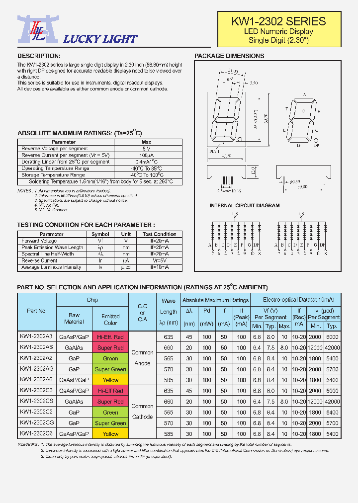KW1-2302A2_4491417.PDF Datasheet Download --- IC-ON-LINE