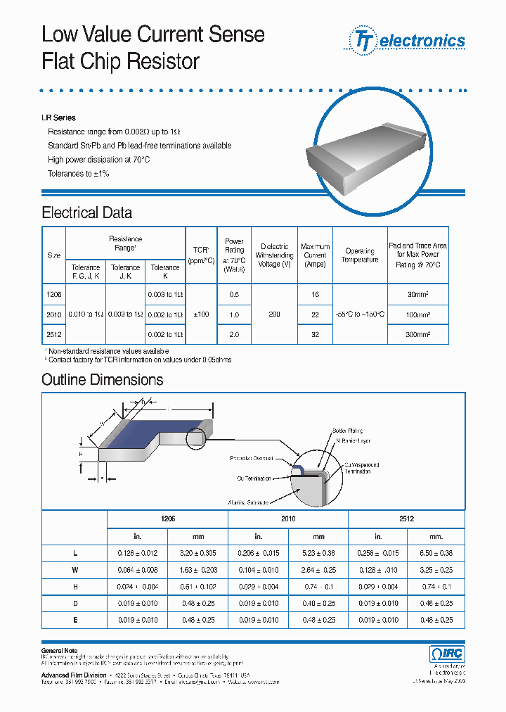 LRC-LR1206-01-R020-F_4458464.PDF Datasheet Download --- IC-ON-LINE