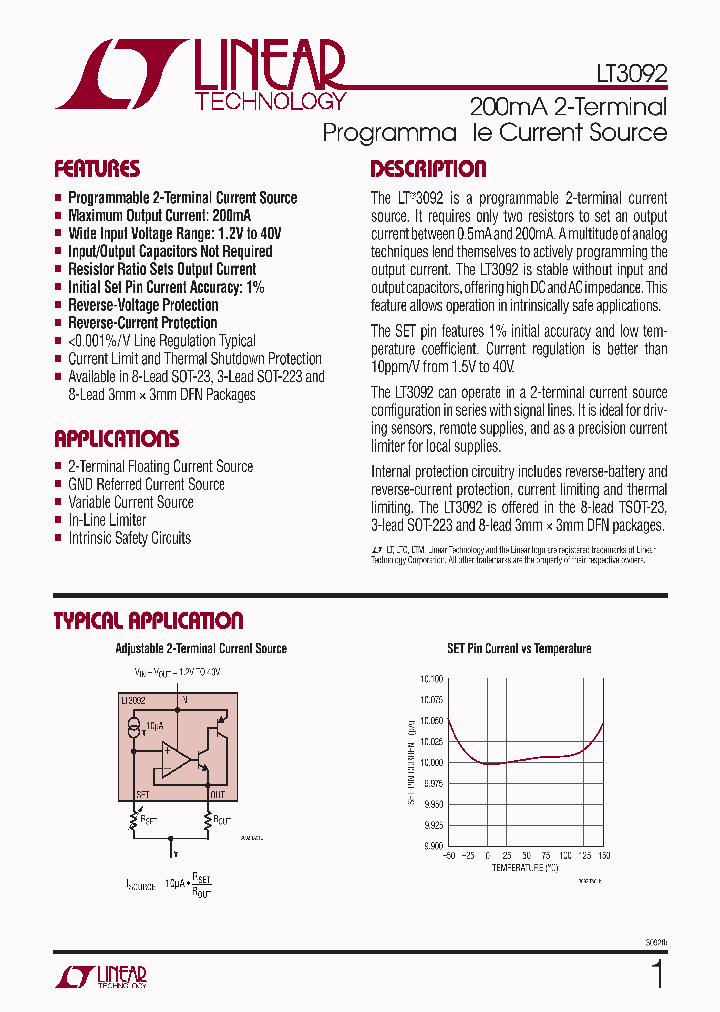 LT3092ESTPBF_4543931.PDF Datasheet Download --- IC-ON-LINE