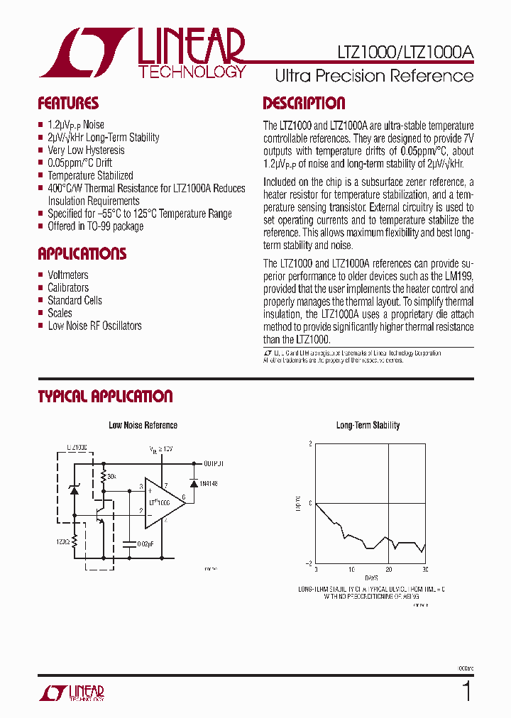 LTZ1000_4350203.PDF Datasheet Download --- IC-ON-LINE