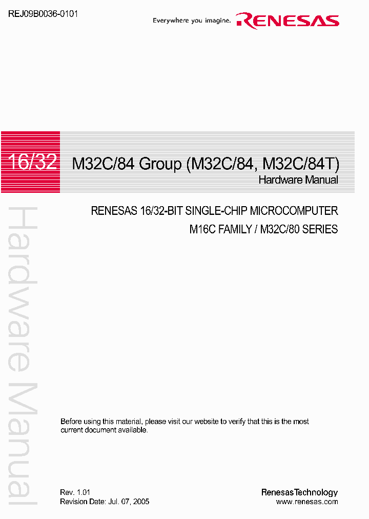 M32C84_4492046.PDF Datasheet Download --- IC-ON-LINE