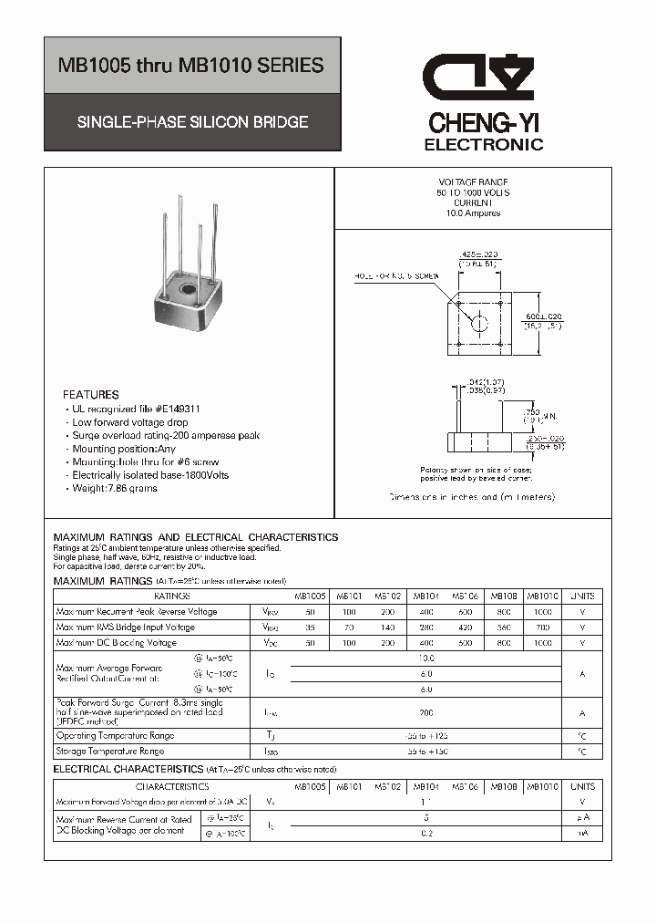 MB101_4649958.PDF Datasheet Download --- IC-ON-LINE