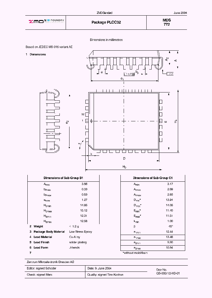 MDS772_4821057.PDF Datasheet Download --- IC-ON-LINE