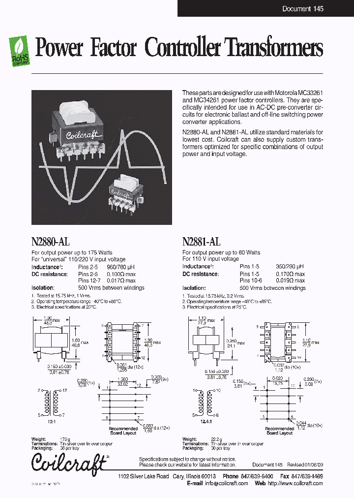 N2881-AL_4688433.PDF Datasheet Download --- IC-ON-LINE