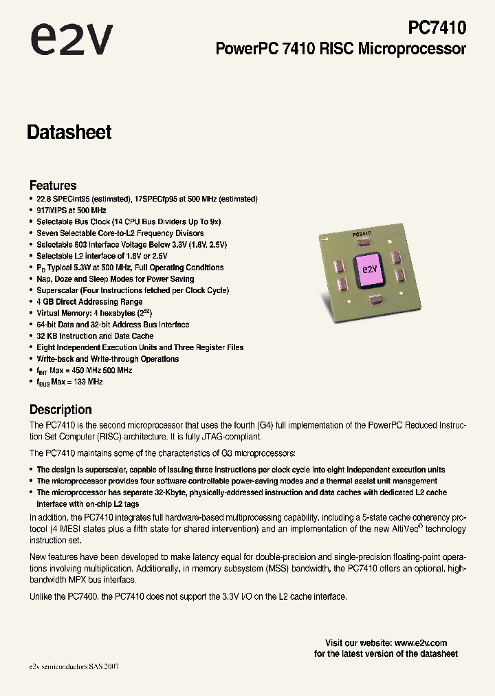 PC7410_4397169.PDF Datasheet Download --- IC-ON-LINE
