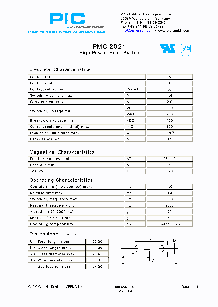 PMC-2021_4503816.PDF Datasheet Download --- IC-ON-LINE