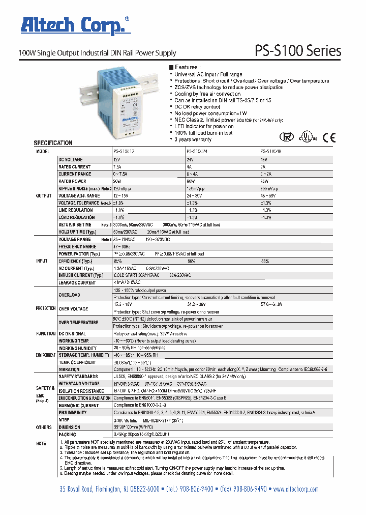 PS-S100_4493077.PDF Datasheet Download --- IC-ON-LINE