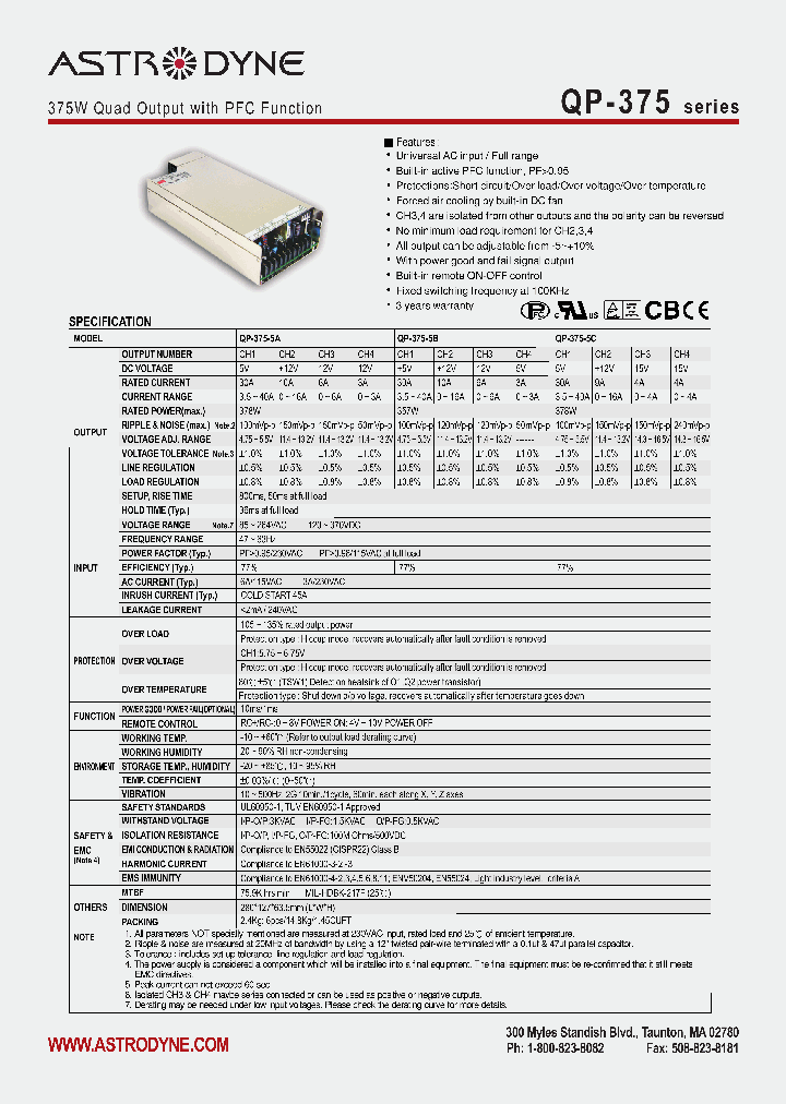 QP-375-24B_4866872.PDF Datasheet Download --- IC-ON-LINE