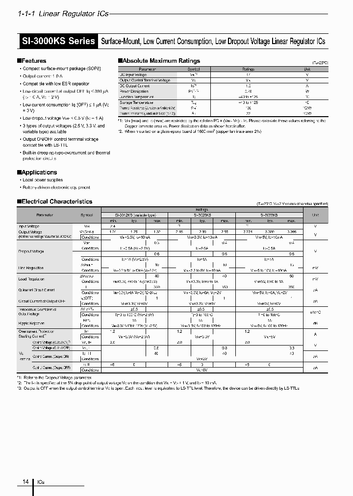SI-3000KS_4756490.PDF Datasheet Download --- IC-ON-LINE