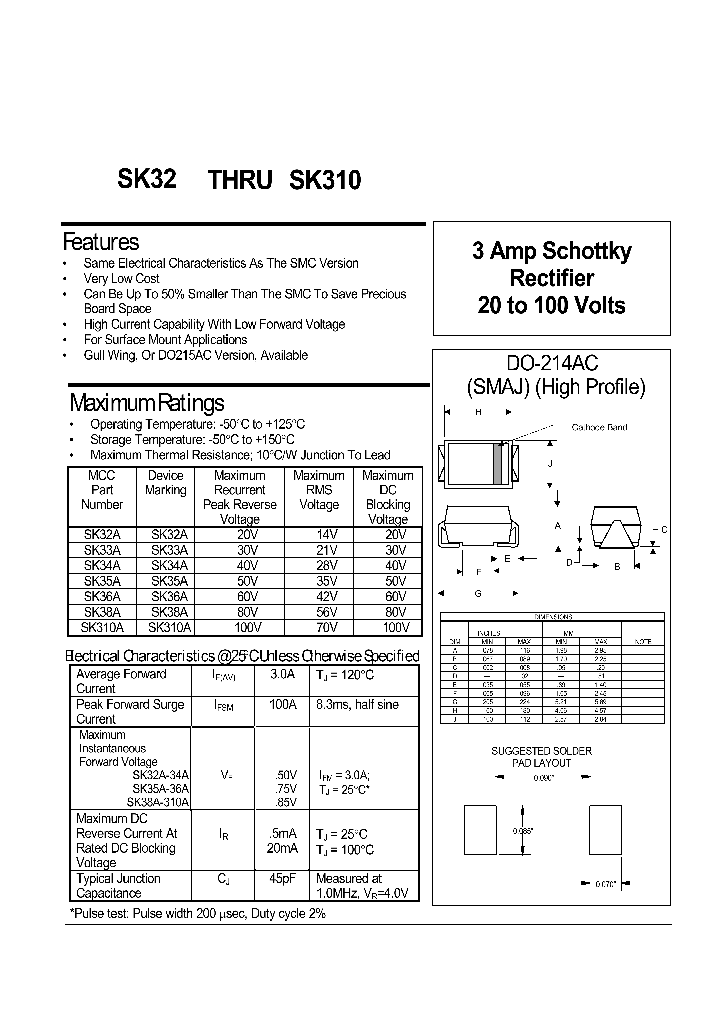 SK32_4546254.PDF Datasheet Download --- IC-ON-LINE