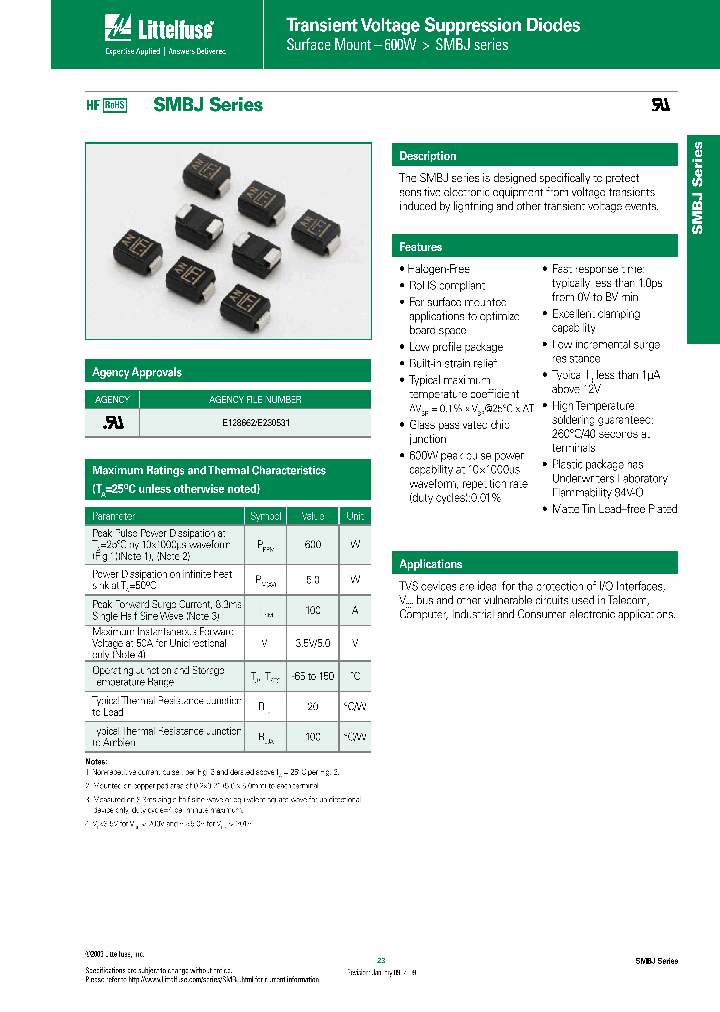 SMBJ12CA_4690770.PDF Datasheet Download --- IC-ON-LINE