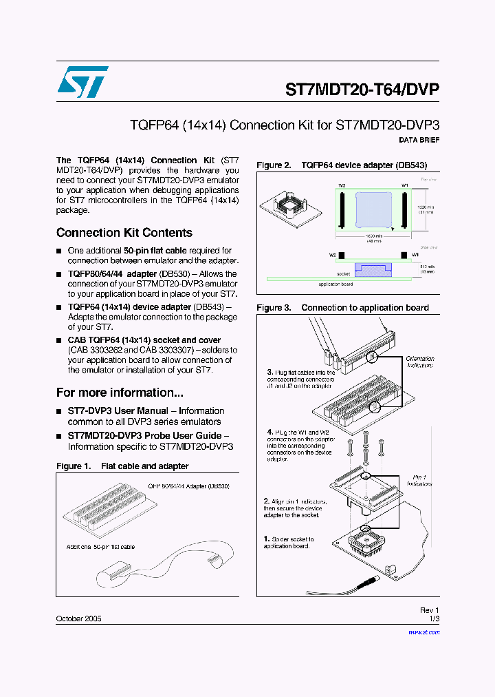 St7mdt20 T644230399pdf Datasheet Download Ic On Line