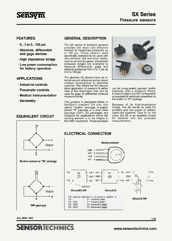 SX01DD4_4537984.PDF Datasheet Download --- IC-ON-LINE