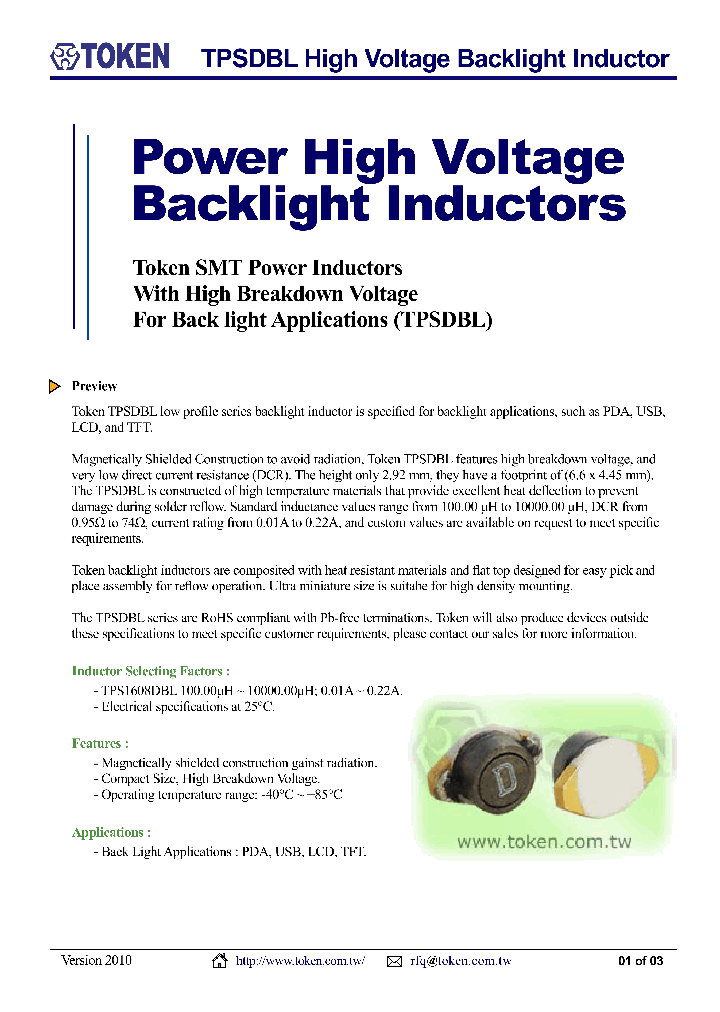 TPS1608DBL-331M_4609251.PDF Datasheet Download --- IC-ON-LINE