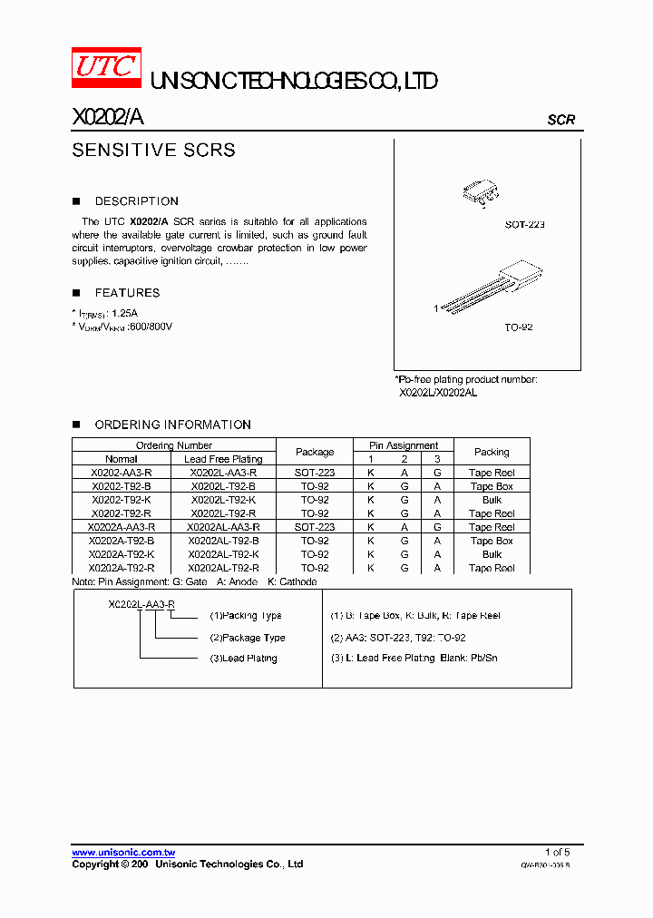 X0202_4269267.PDF Datasheet Download --- IC-ON-LINE