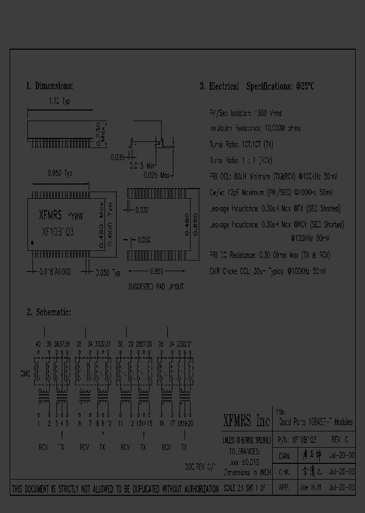 XF10B1Q3_4870976.PDF Datasheet Download --- IC-ON-LINE