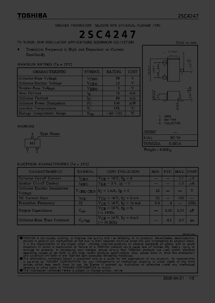 E000923_979881.PDF Datasheet Download --- IC-ON-LINE