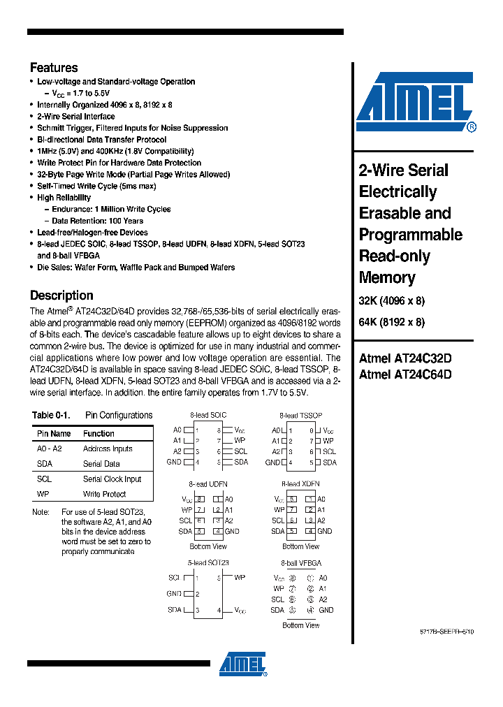 AT24C32D-STUM-T_4941620.PDF Datasheet Download --- IC-ON-LINE