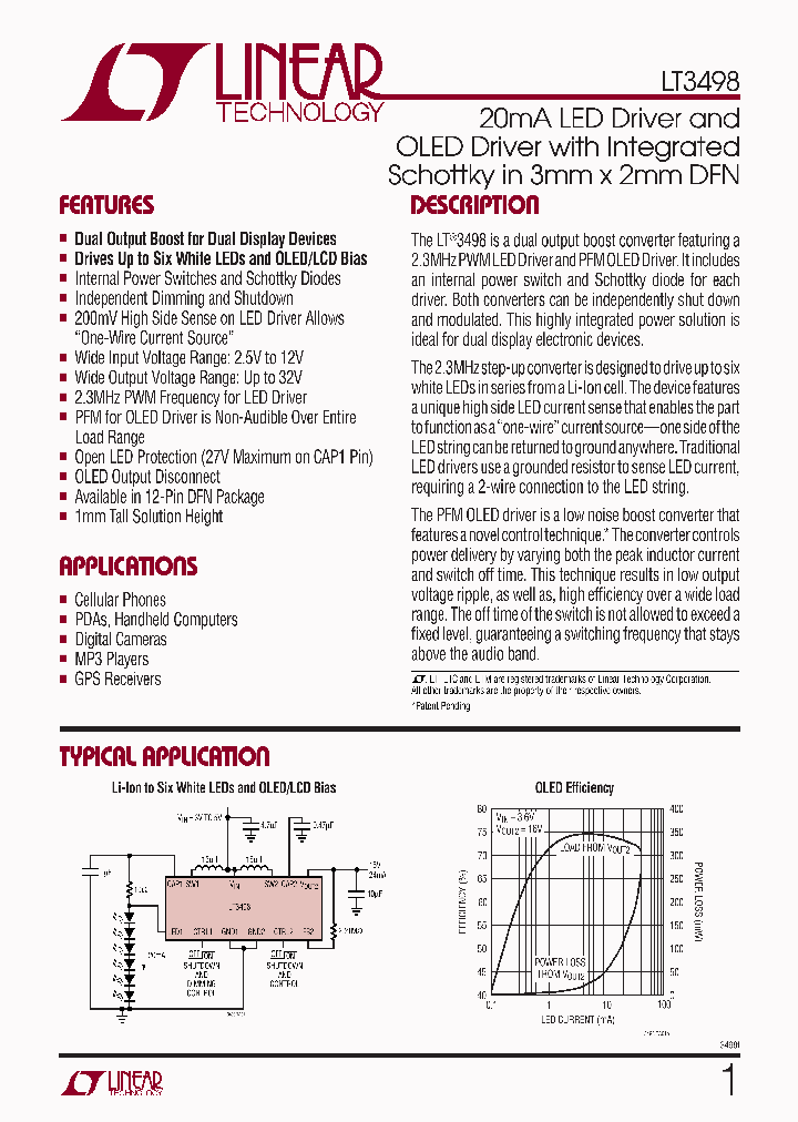 LT3463_4968460.PDF Datasheet Download --- IC-ON-LINE