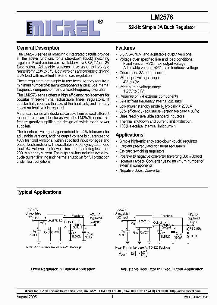 LM2576-12BT_5012219.PDF Datasheet Download --- IC-ON-LINE